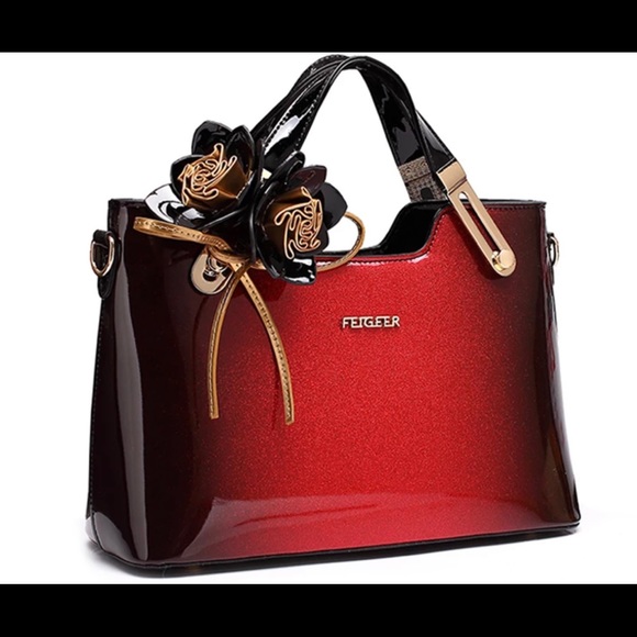 feigeer | Bags | 220 New Women Patent Leather Handbags Designer | Poshmark